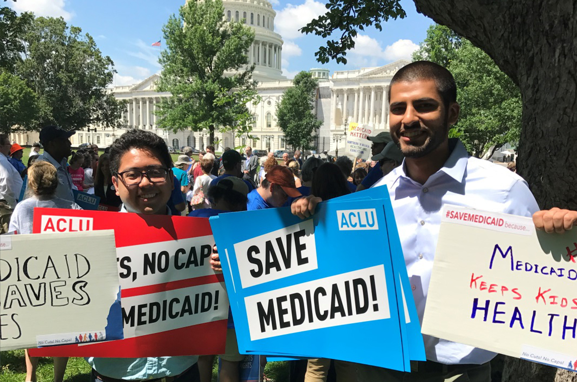 No Cuts. No Caps. No Way. We Must Save Medicaid. | American Civil ...