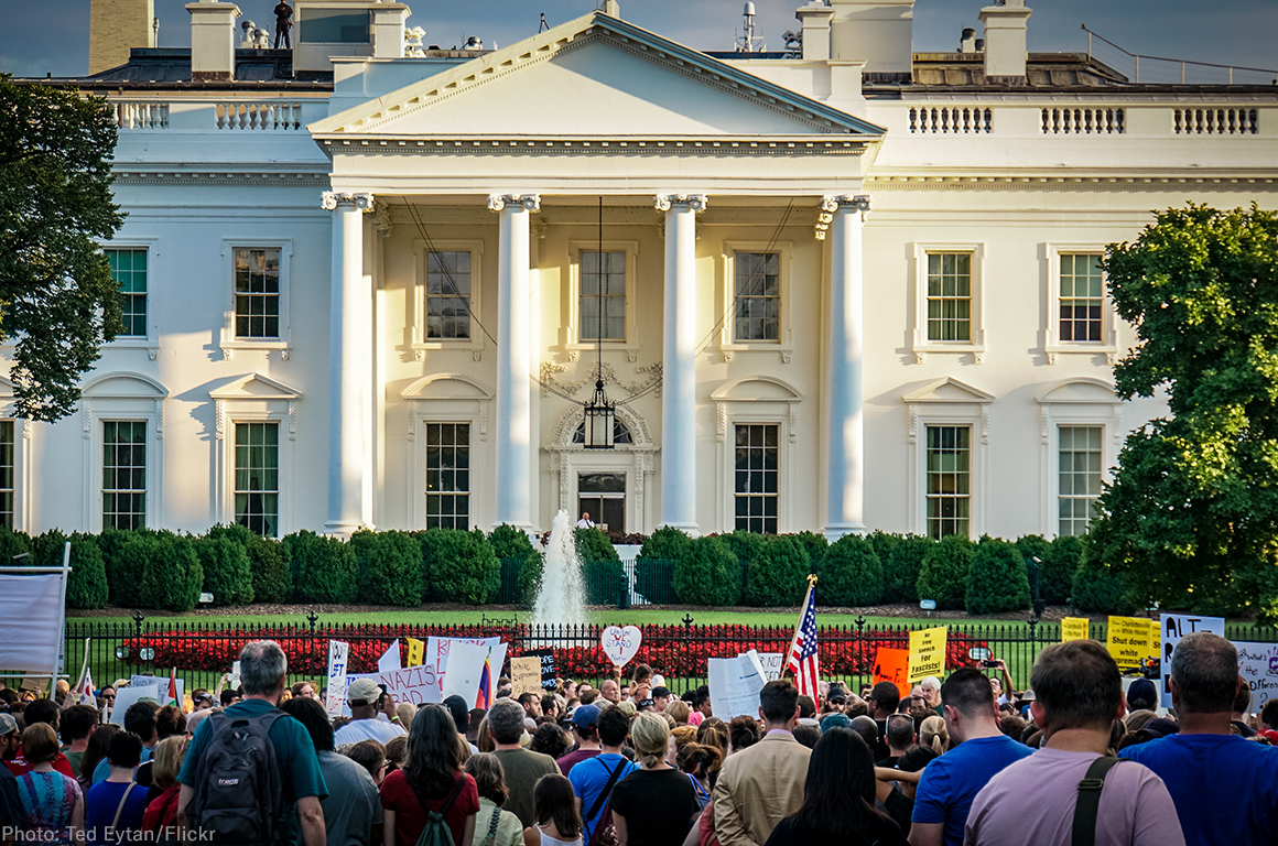 Trump Administration Seeks to Stifle Protests Near White House and on ...