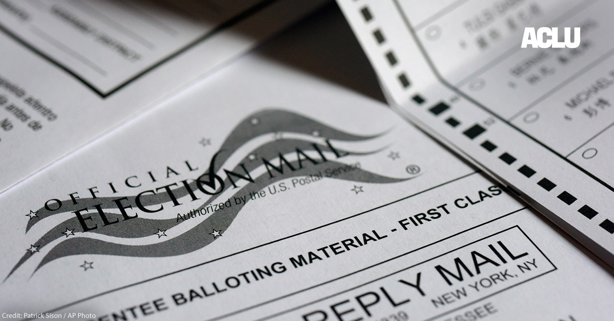 Let Me Vote: My Voting Rights as a Blind Man are the Same as Everybody ...
