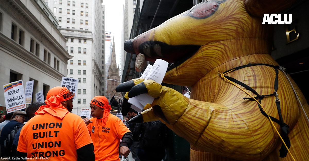 The First Amendment Protects Scabby, the 12-Foot Inflatable Rat, Too ...