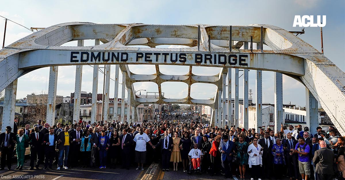 Crossing the Bridge Together: The Fight for Voting Rights Marches On ...