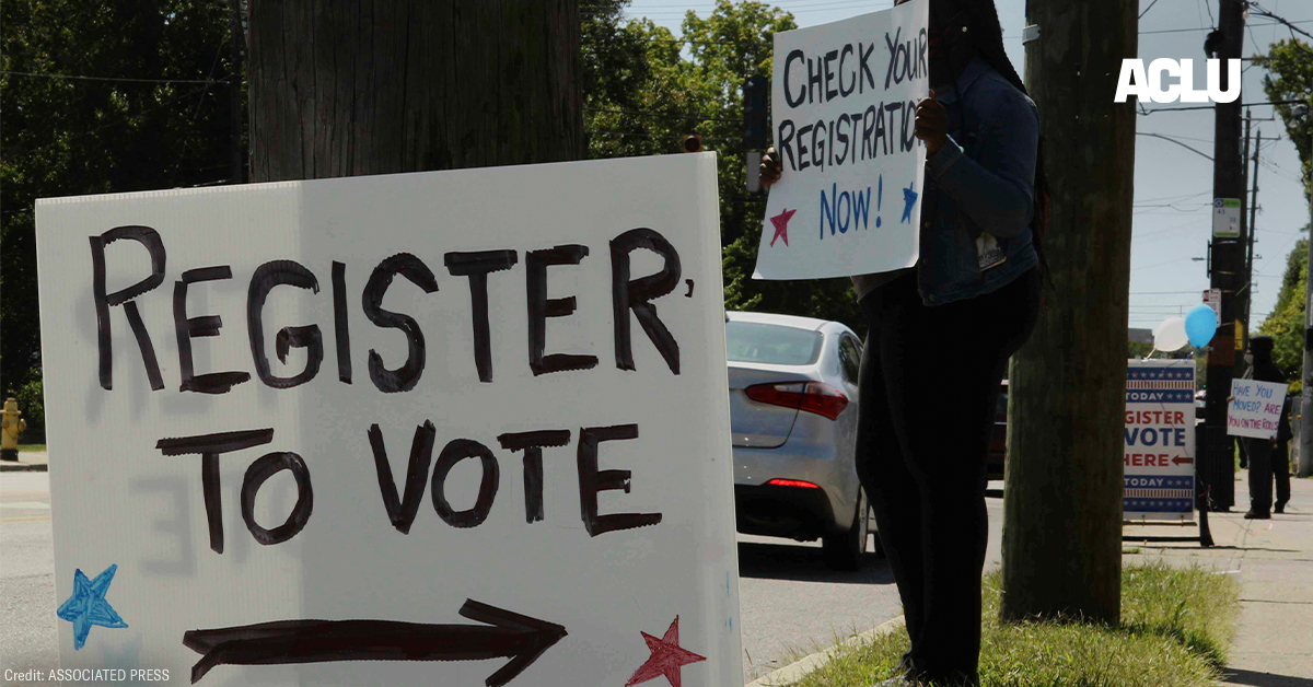 Honoring the Past, Paving the Future: Enhancing Voter Registration ...