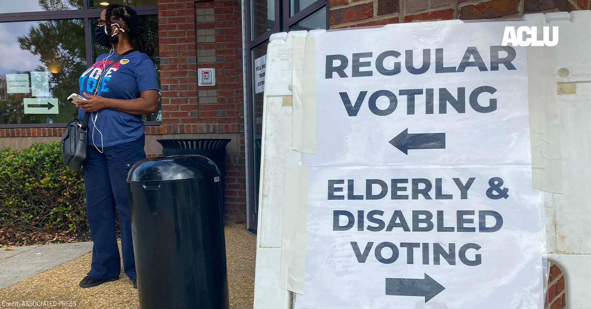 Here's How Georgia's New Voting Law Harms Voters With Disabilities ...