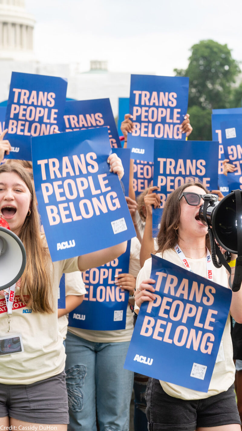 How I Fought for Trans Justice This Summer | American Civil Liberties Union