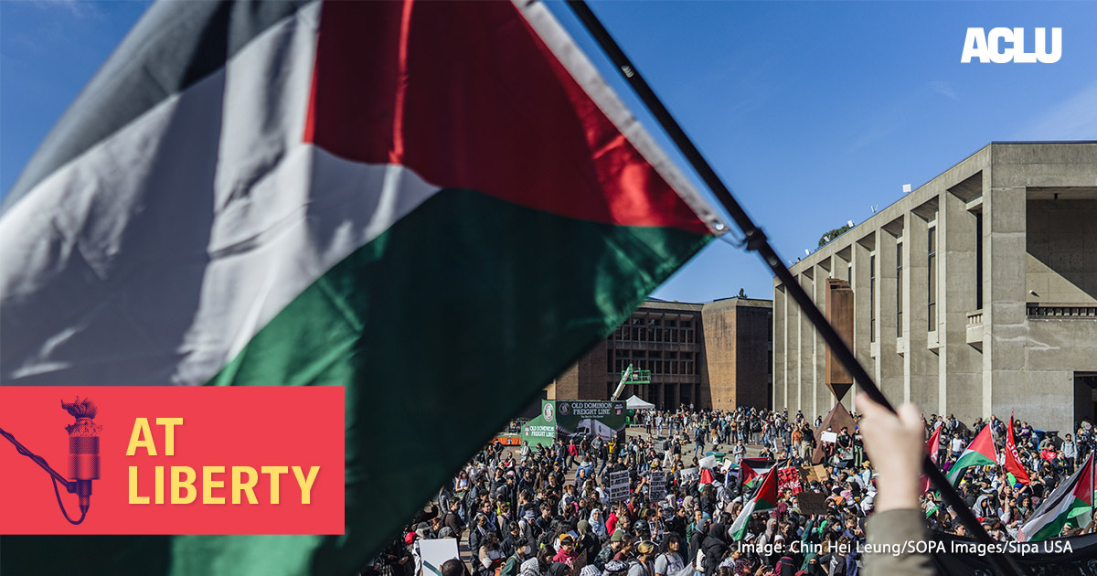 The Unconstitutional Silencing of Pro-Palestinian Student Groups ...