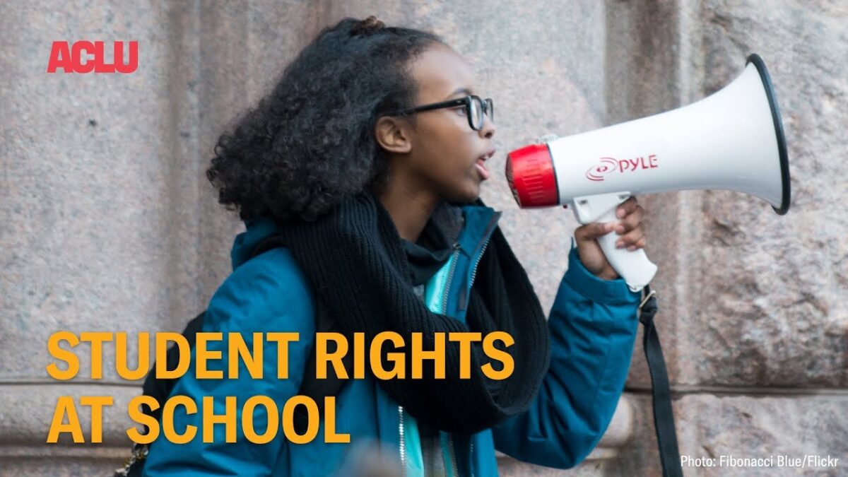 Students’ Rights: Speech, Walkouts, and Other Protests | American Civil ...