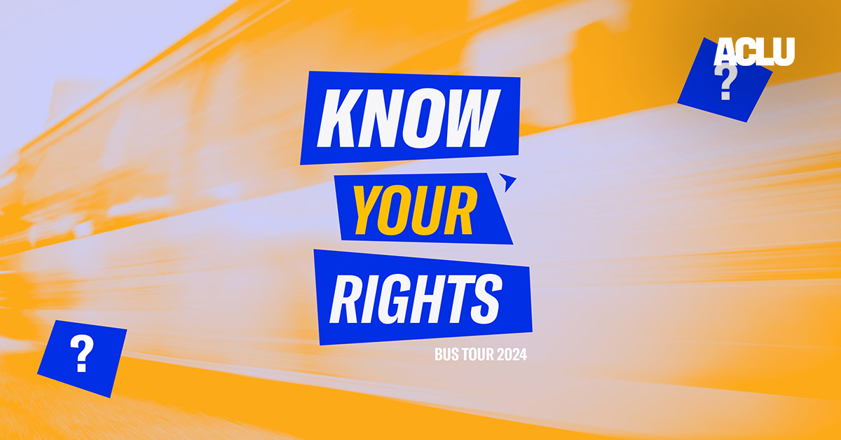 Know Your Rights Game Show: Home Edition! | American Civil Liberties Union