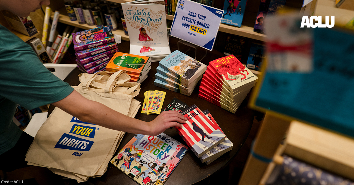 ACLU Bus Tour Brings Banned Books to Georgia | American Civil Liberties ...