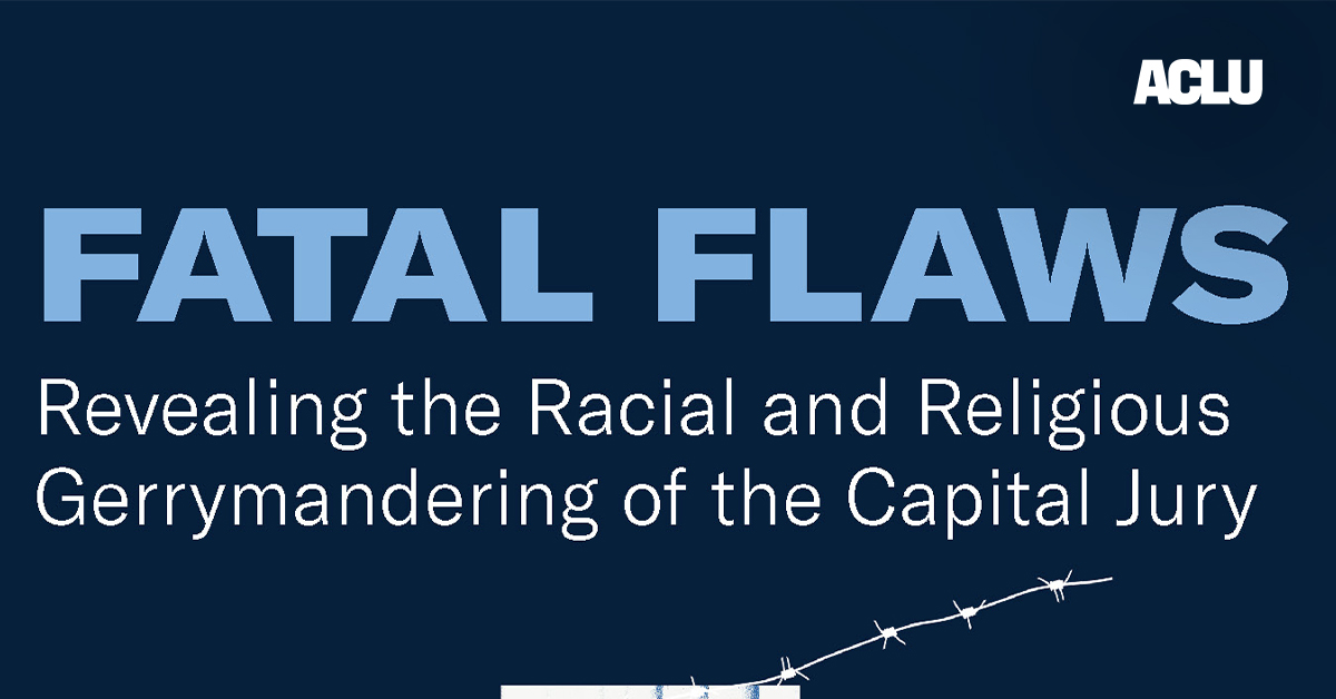 Fatal Flaws: Revealing the Racial and Religious Gerrymandering of the ...