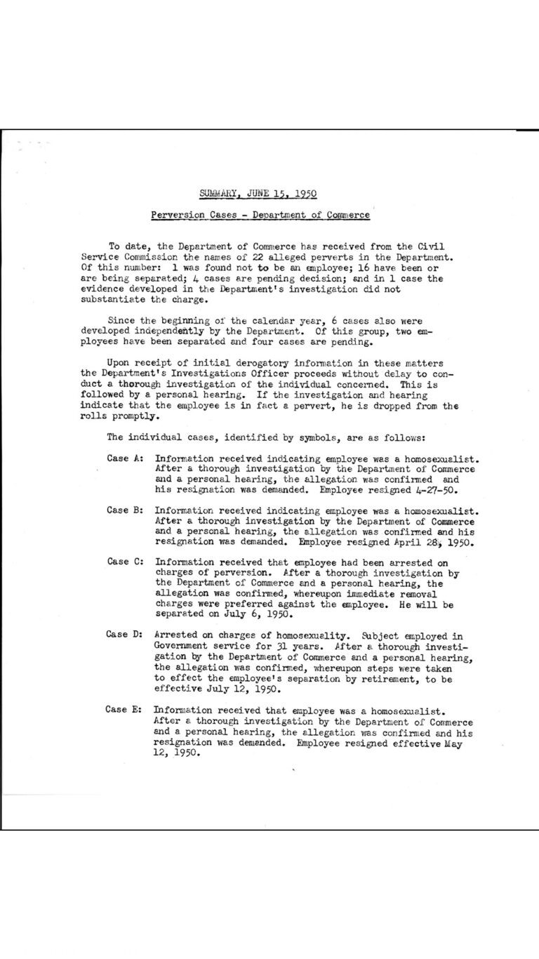 Trump Administration Playbook Takes Tactics from Lavender Scare of the ...